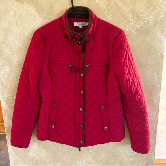 Boden | Jackets & Coats | Boden Quilted London Print Jacket | Poshmark